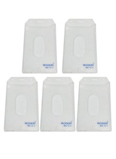 MODEST 5-Piece ID Card Holder Clear Plastic UAE | Dubai, Abu Dhabi