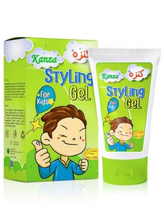 Kanza 125ml Hair Styling Gel for Kids Plant Based Hair Styling Gel for ...