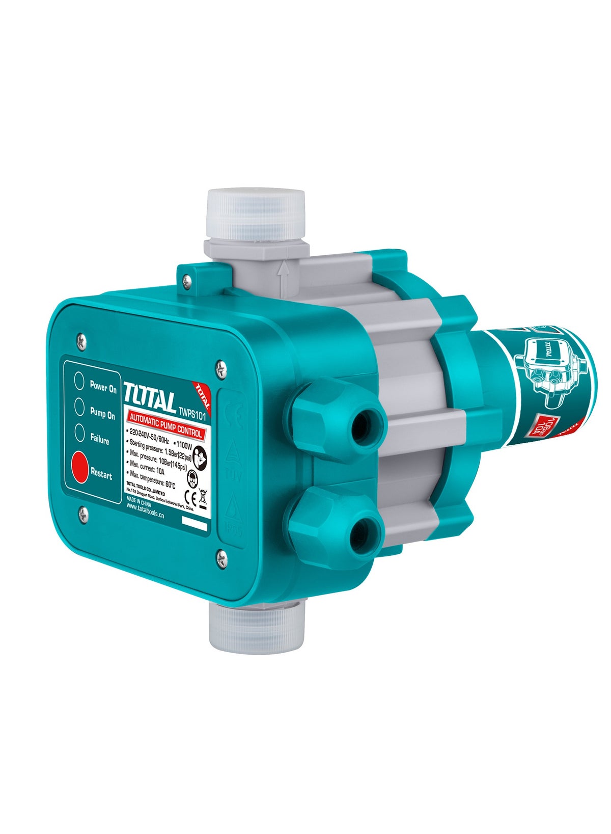 TOTAL TOTAL Automatic Pump Control 10 Bar 10A TWPS101 | Best Price KSA ...