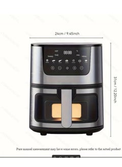Generic 7L 2400W Multifunctional Automatic Air Fryer, Healthy Oil-Free ...
