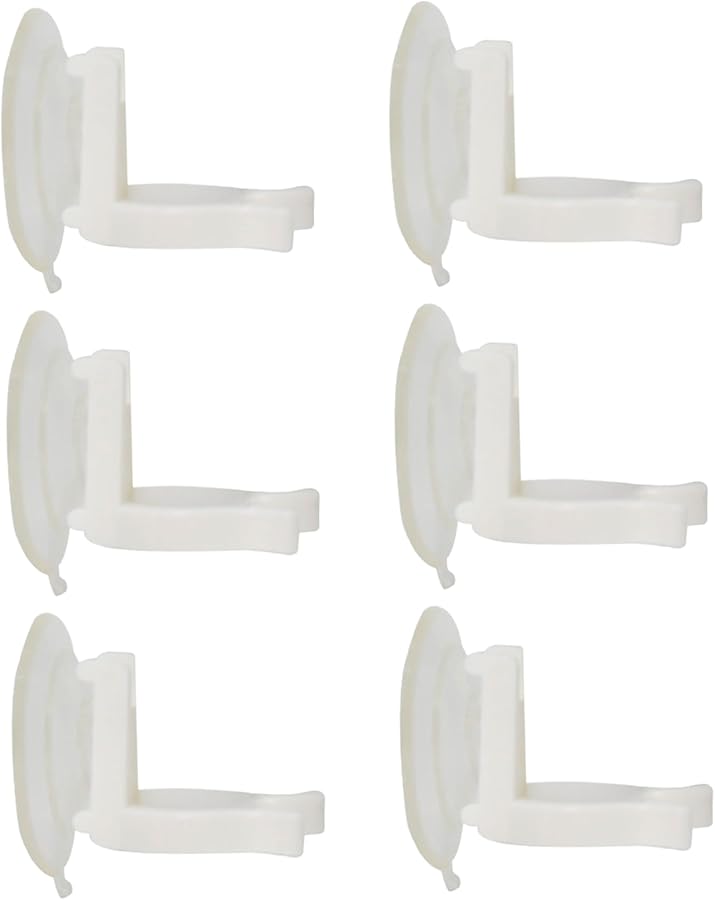 Generic 6Pcs Plastic Window Candle Holders With Strong Suction Cup And ...