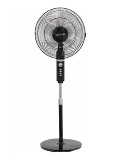 DOTS Stand fan 3 speeds black 70 watts KSA | Riyadh, Jeddah