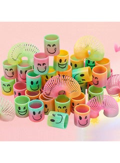 Generic 40 Pack Spring Rainbow Magic Fidget Stress Coil Mini Springs ...