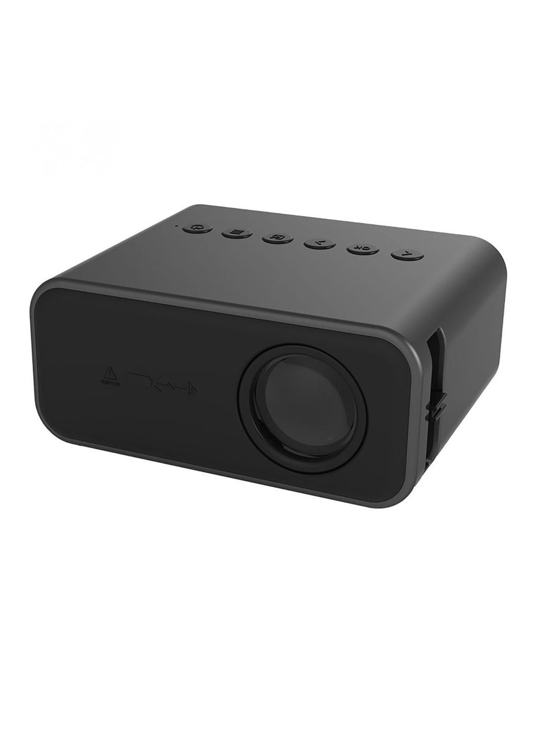 Generic Mini YT500 Projector With Corded Same Screen High-speed Picture ...
