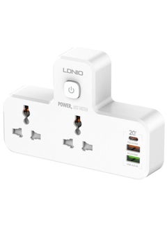 LDNIO LDNIO Double Plug Adaptor with Touch Control Nightlight 2 Way ...