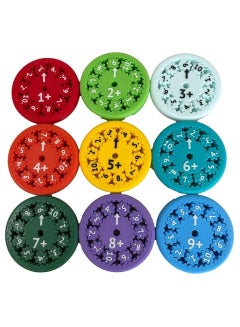 Generic 9pcs Fidget Spinner Toys , Math Fact Fidget Spinners, Number ...