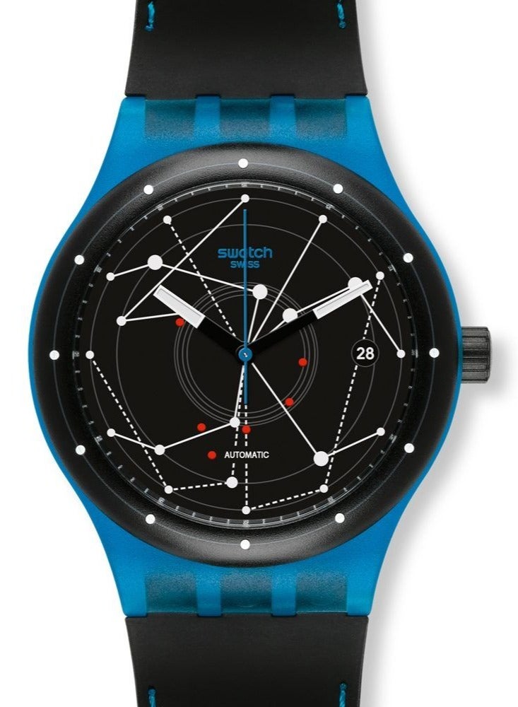 Swatch Unisex Sistem Blue Quartz Movement Water Resistant Wrist Watch ...
