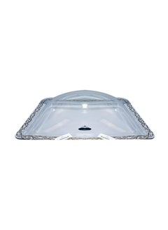 BLACKSTONE Serving Tray Serving Food Tray with Lid Crystal Clear ...