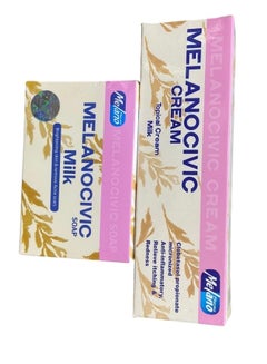 Melano Pharma Milanocivic Soap And Cream Milk Brighteng Skin And Remove ...