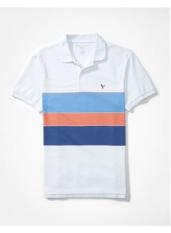 American Eagle AE Colorblock Pique Polo Shirt KSA | Riyadh, Jeddah