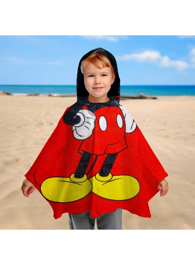 Disney Disney Mickey Poncho Kids 60x120 Cm Best Price Uae