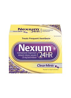 NEXIUM Nexium 24HR ClearMinis Heartburn, 42 Delayed Release Capsules ...