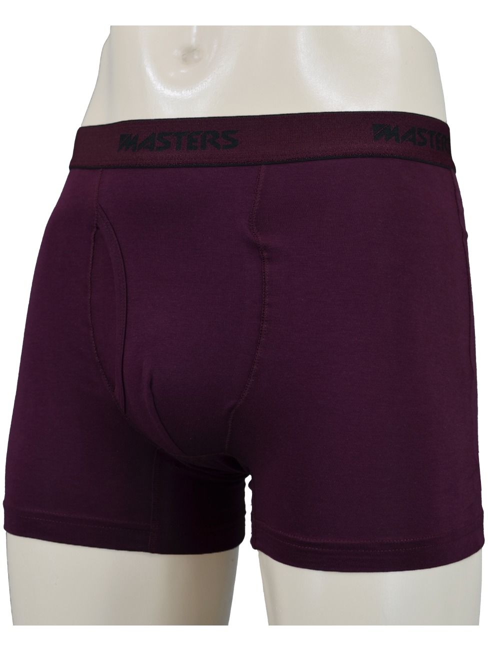 Jet Masters Underwear For Men Classic Boxer Cotton Stretch - Burgundy ...