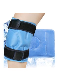 DMG TECH Knee Ice Pack for Injuries Reusable Gel Ice Wrap for Leg Cold ...