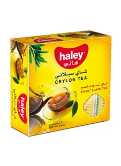 Haley Haley Ceylon Finest Black Tea, 200 Tea Bags | Best Price KSA ...