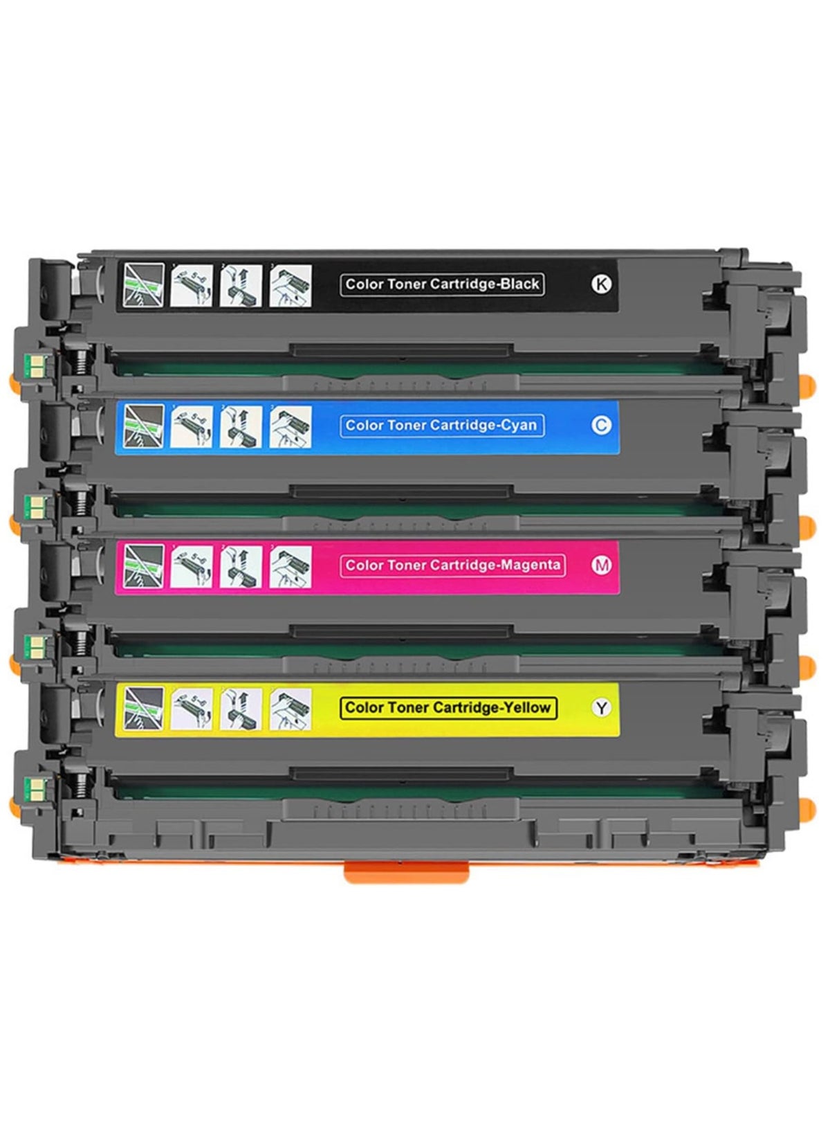 Generic 126A Compatible color laserjet Toner Cartridge for HP CP1025 ...