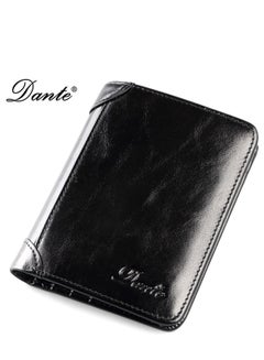 Dante Dante Men's Leather oil Wax anti Theft Brush Wallet KSA | Riyadh ...