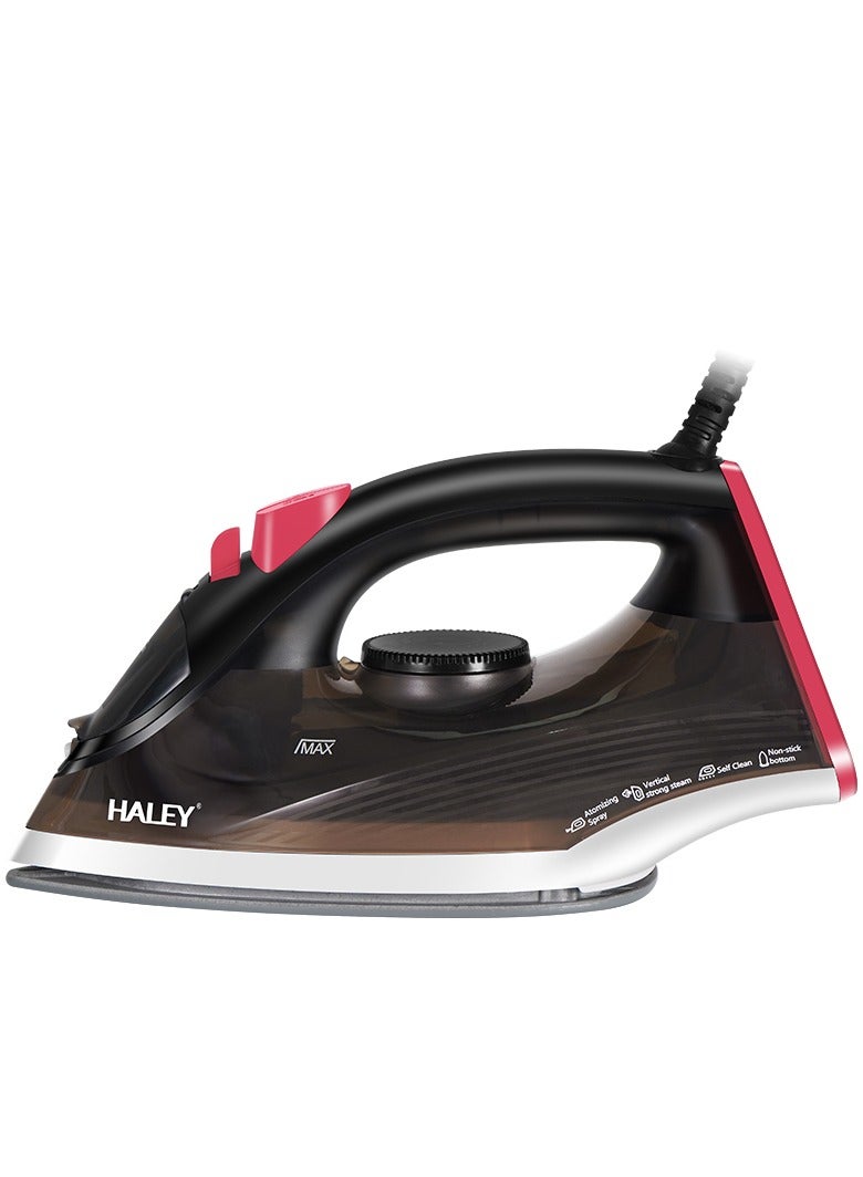 Haley Haley Steam Iron, Non-Stick Soleplate, Vertical Steam, Adjustable ...