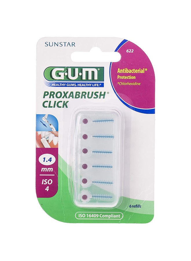 Butler Gum Butler Proxabrush Click Refills- 6 Pack | Best Price UAE ...