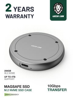 GREEN LION MagSafe SSD M.2 NVME SSD Case with Debugging Function and ...