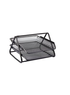 Maxi Maxi Mesh Document Tray Black, Metal A4 Paper Office Mesh Document ...