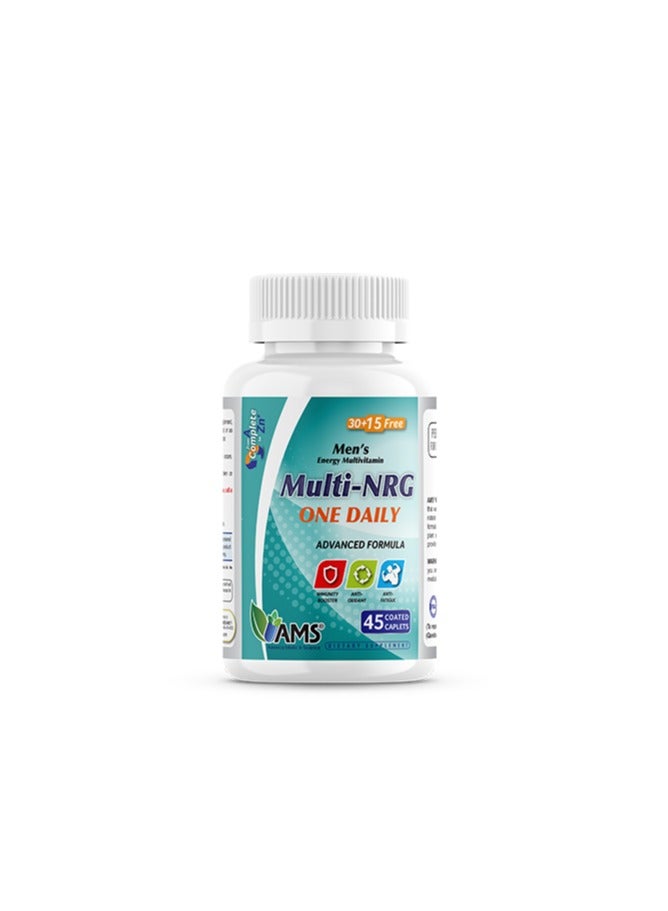 AMS Multi-Nrg Mens Energy Multivitamin 45'S Tablets | Best Price UAE ...