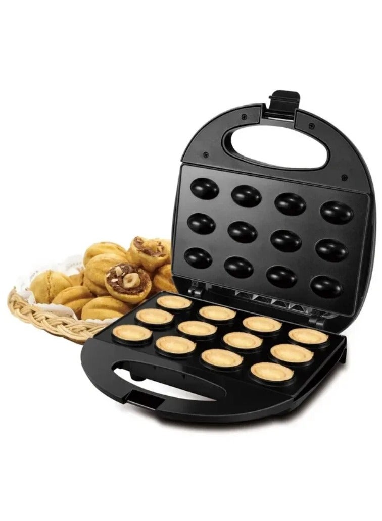 RAF Nut Machine Electric Waffle Maker, 12 Holes Mold Maker Electric ...