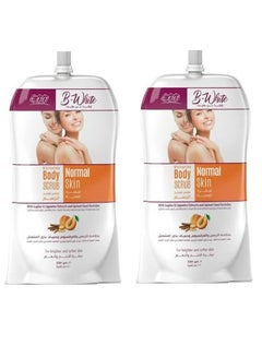Eva 2 Piece Set B-White Body Scrub For Normal Skin Whitening 2 X 250 G ...