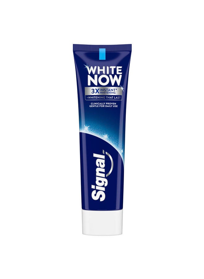 Signal White Now Toothpaste 3X Instant Long Lasting Whitening | Best ...