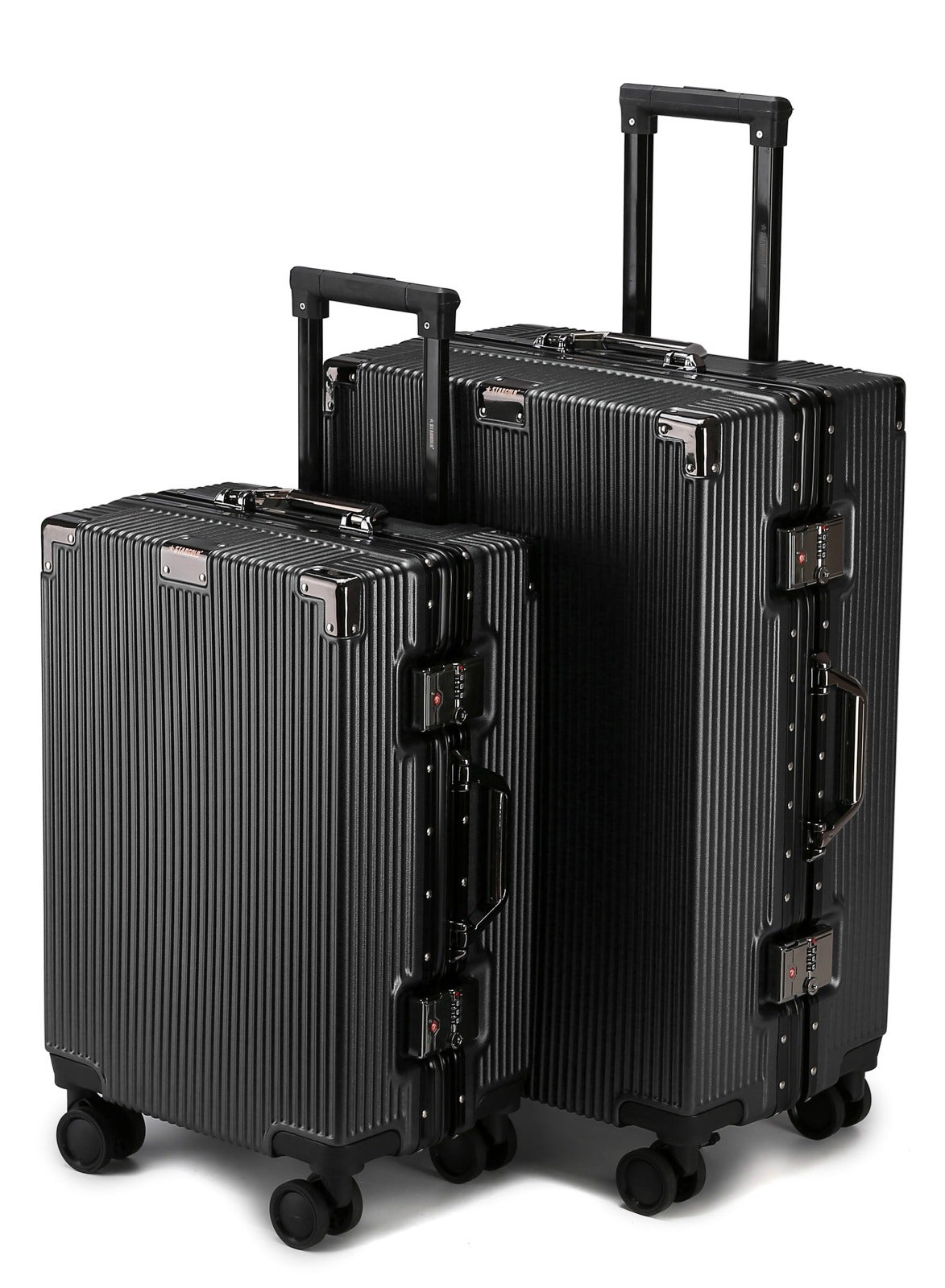 Stargold PC Hard Side Zipperless Luggage Set of 2 PCS TSA Lockable ...