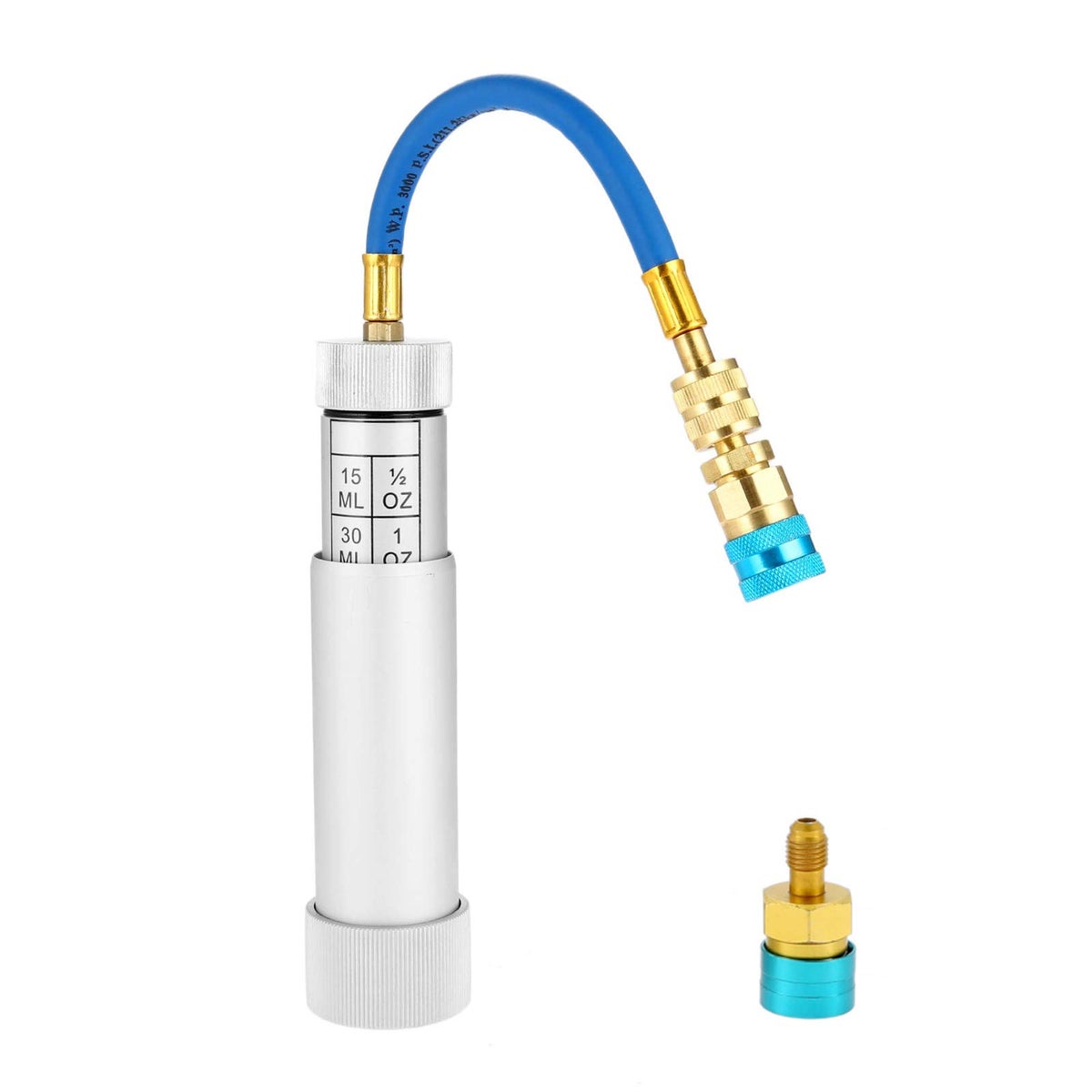 Aupoko Aupoko AC Oil Injector Kit R134A Oil Injector with R1234YF Low ...