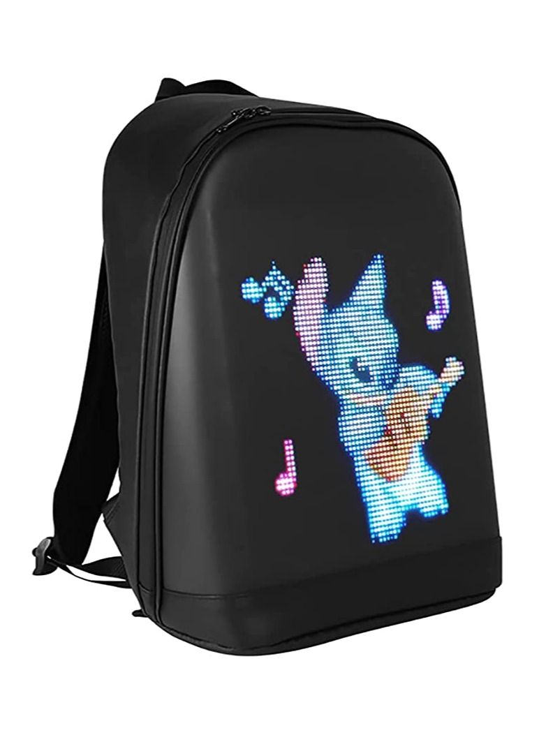 Generic Fashion LED Bag Display Backpack Smart Style Laptop Backpack ...