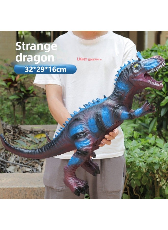 Generic Children's Large Simulation Soft Rubber Dinosaur Animal Model ...