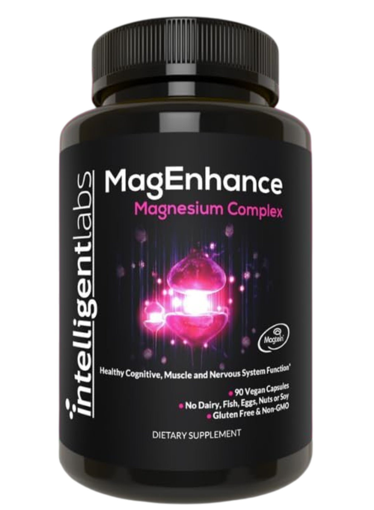 Intelligent Labs MagEnhance Magnesium Complex, 90 Vegan Capsules | Best ...