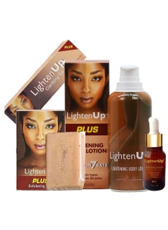 LIGHTENUP Lighten Up Plus Jumbo Pack Lotion serum sop and gel UAE ...