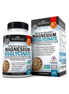 BioSchwartz Magnesium Bisglycinate 100% Chelate No-Laxative Effect ...