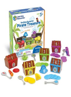 Learning Resources Learning Resources Sorting Surprise Pirate Treasure ...