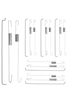 Excefore Throttle Return Spring Kit, 18 Pieces Carburetor ...