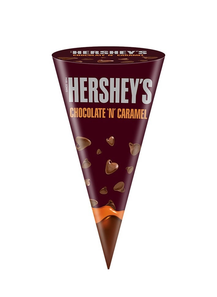 Buy Hershey's Chocolate Caramel Ice Cream Cone Online | 15 Minutes ...