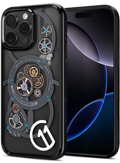 Spigen Ultra Hybrid T MagFit for iPhone 16 Pro MAX Case Cover [Camera Control Button Cover] with ...