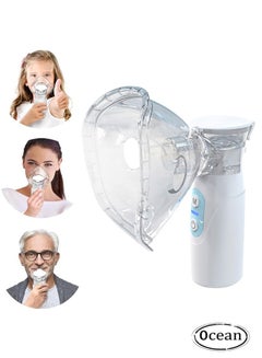 Ocean Portable Nebulizer, Handheld Mesh Inhaler, Rechargeable Silent ...