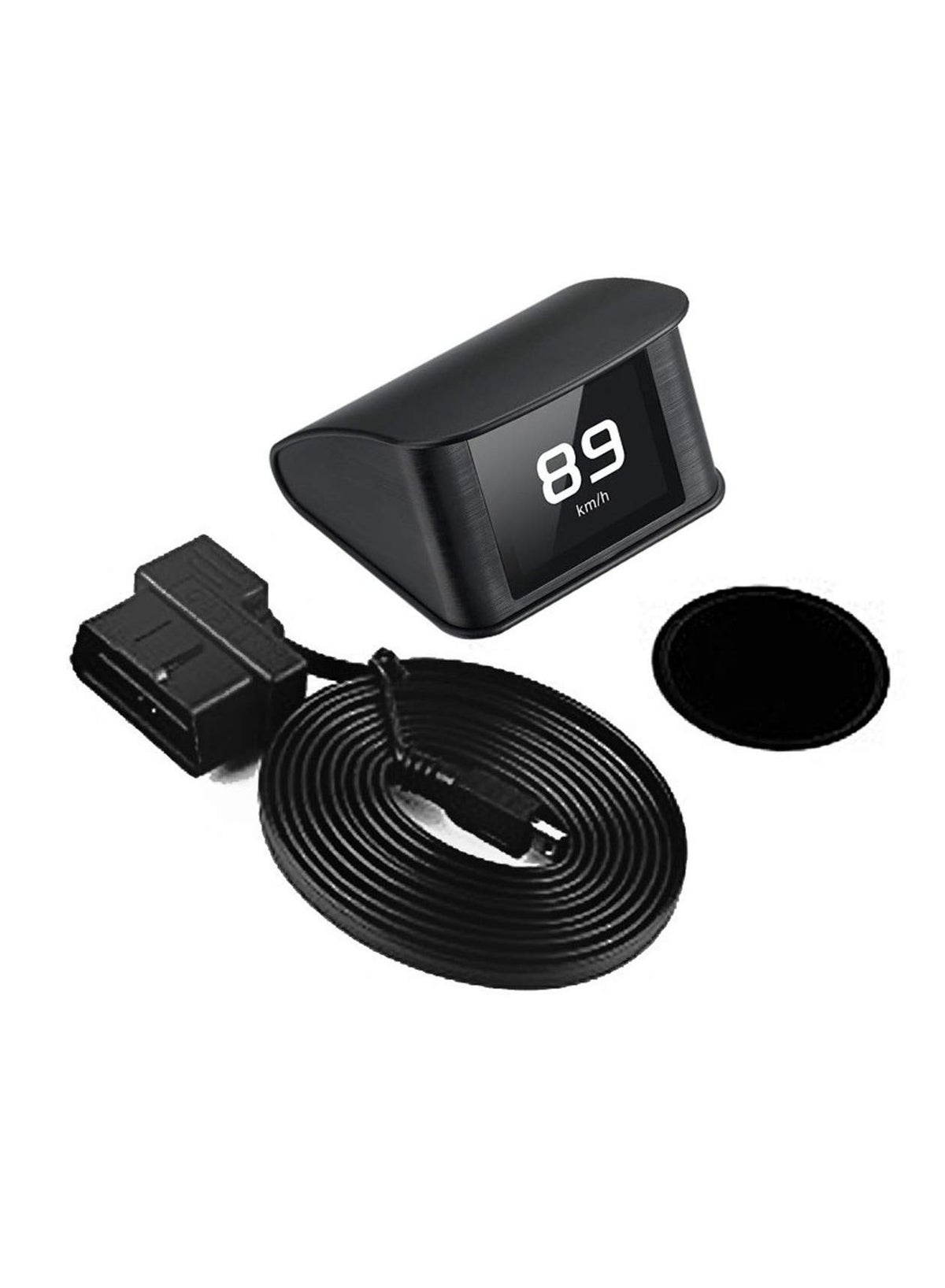 Generic Car HUD Head Up Display Smart Digital Speedometer with OBDII ...
