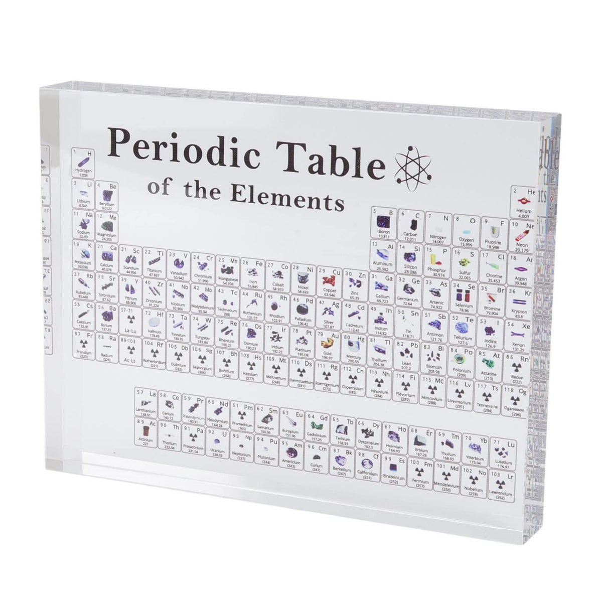 Jeanoko Jeanoko Periodic Table with Real Elements Inside, Periodic ...