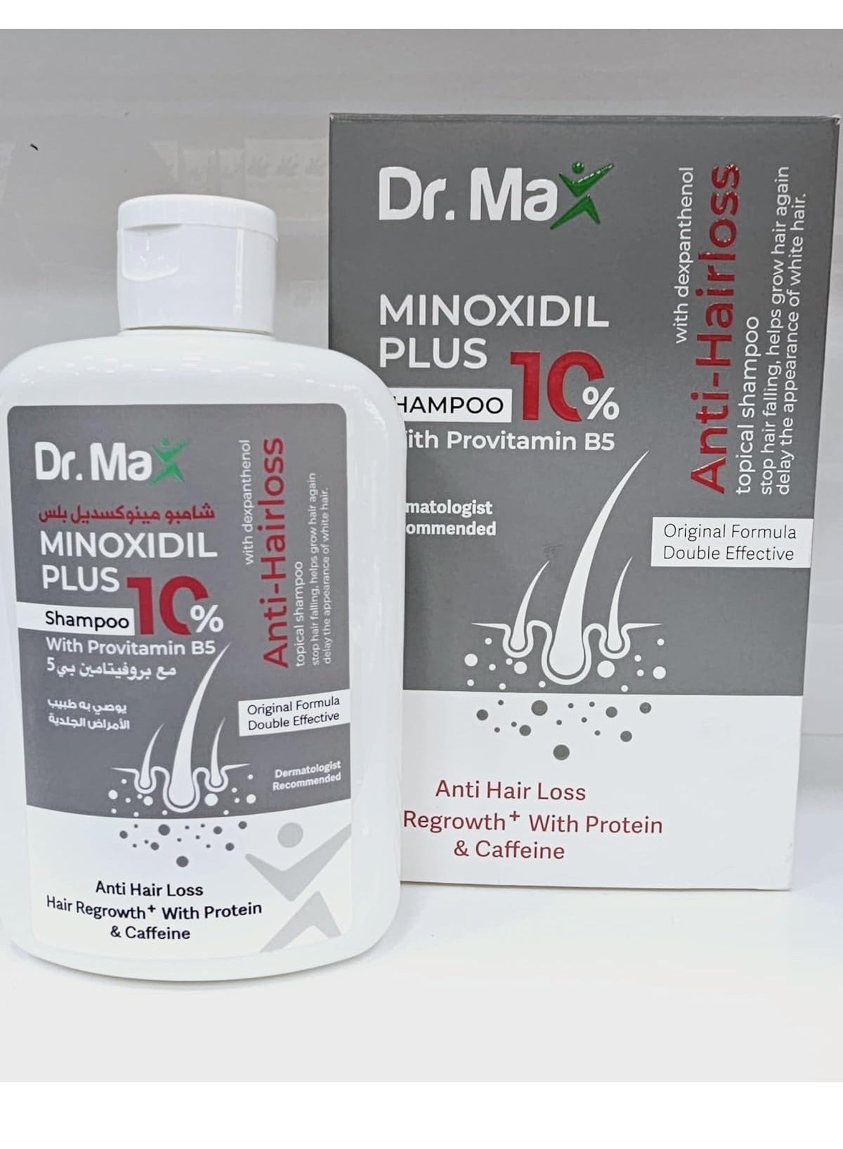 Dr. Max Dr.Max Minoxidil Plus 10% Anti-Hair Loss Innovative Hair ...