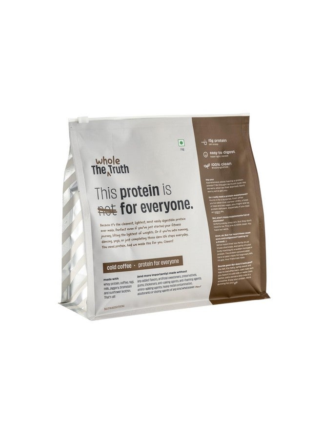 The Whole Truth The Whole Truth 15g Protein/Scoop | Cold Coffee 1 kg ...