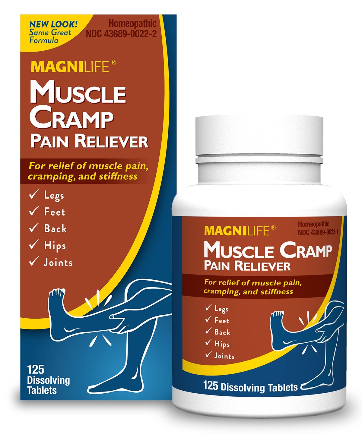 Magnilife MagniLife Muscle Cramp Pain Reliever AllNatural Acting Muscle ...