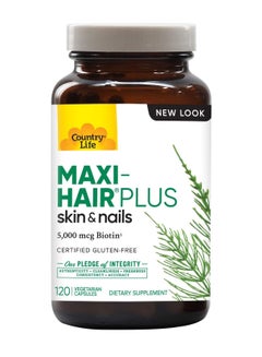 Country Life Maxi-Hair Plus 120 Capsules | Best Price UAE | Dubai, Abu ...