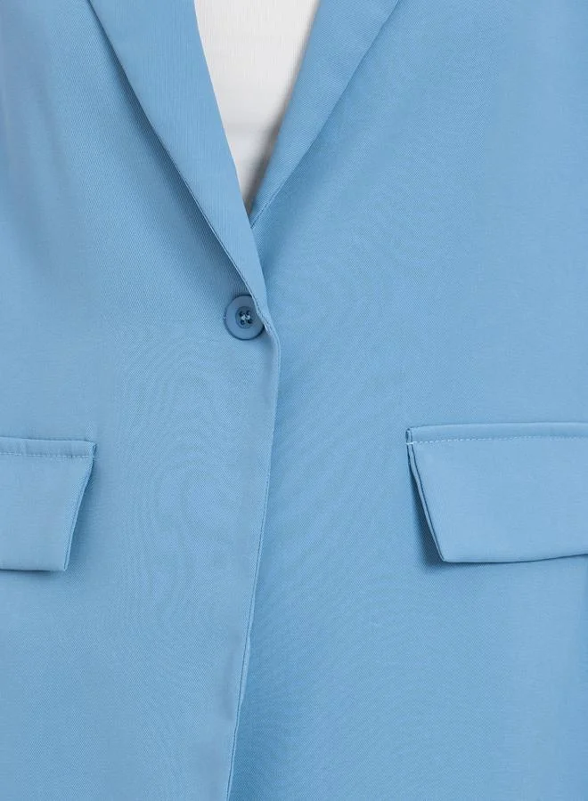 Take Two Take Two Regular Fit Notch Lapel Blazer for Women | Best Price UAE