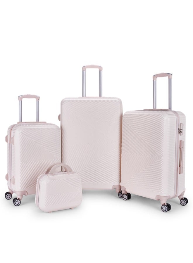 LIMRA Travel bags from limra 4-piece set Beige | Best Price KSA ...