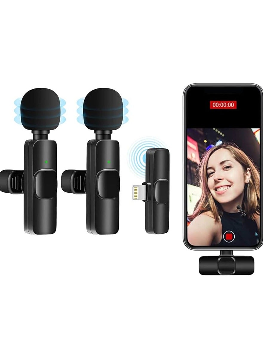 Generic K9 Wireless Collar Microphone Dual Lapel Lavalier ...